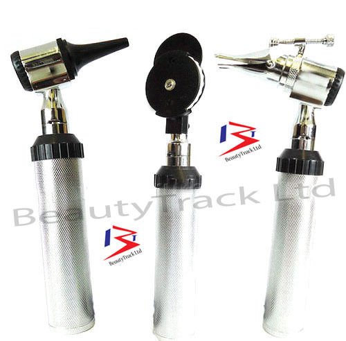 Human & Veterinary Ent Medical Otoscope Opthalmoscope Set - Diagnostic Kit Led Complete Set ...