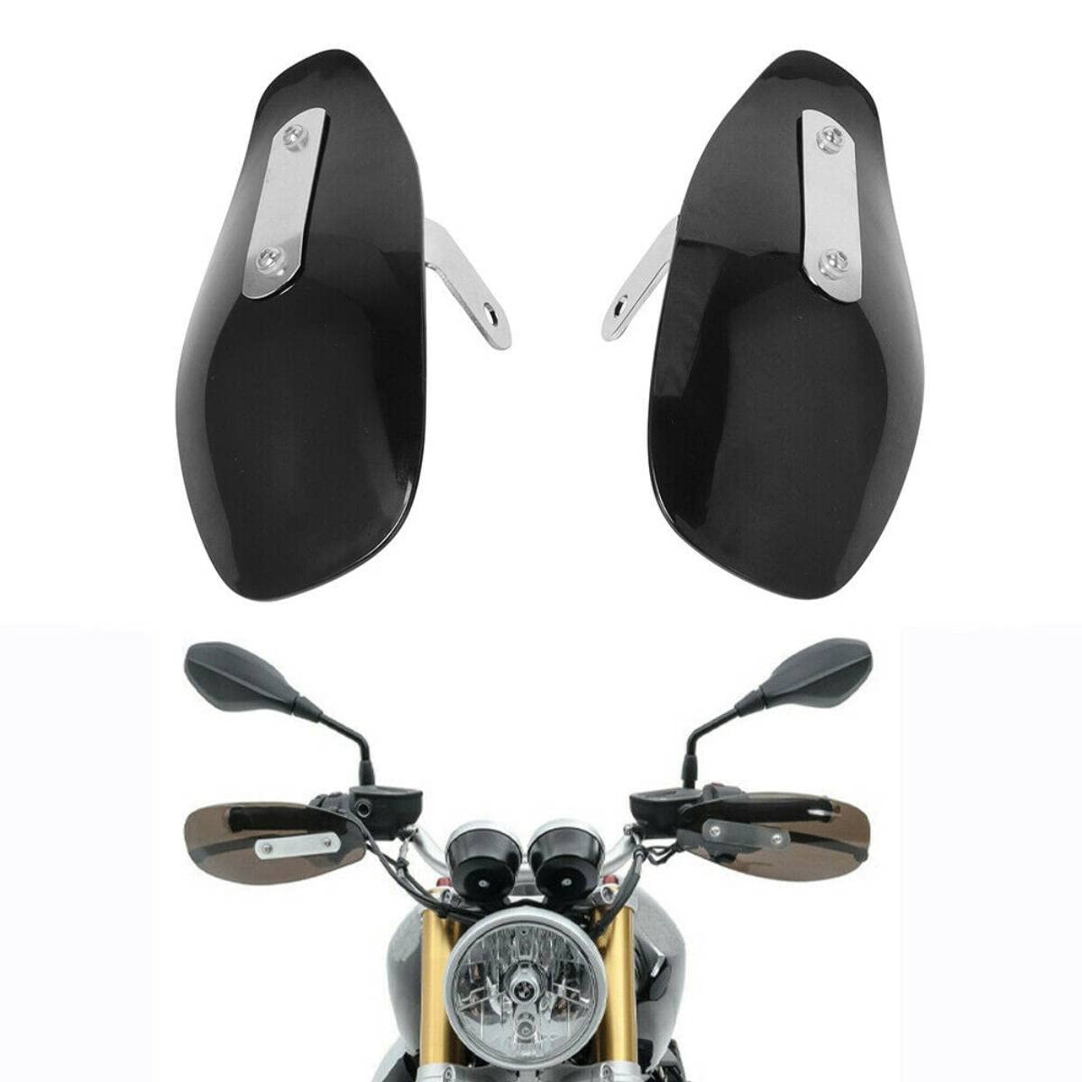 Handguards For Motorcycles 1 Set Motorcycle Handlebar Smoke Hand Guard ...