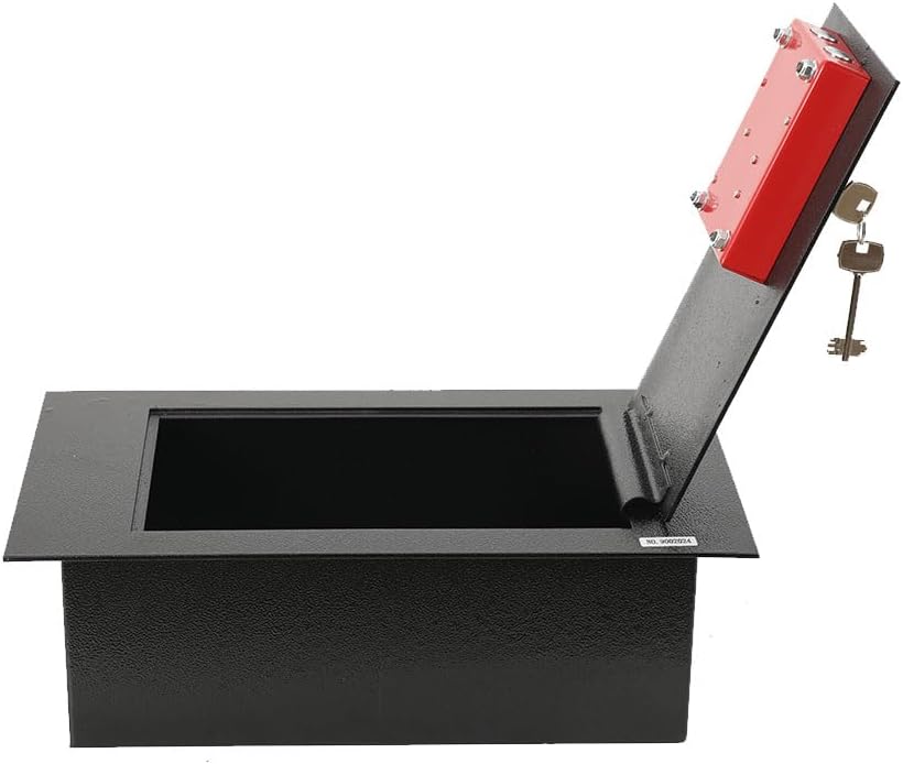 TABODD Hidden Security Floor Safe with Key Lock for Home, Inground Safe ...