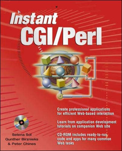 Instant CGI/Perl: Sol, Selena, Birznieks, Gunther, Chines, Peter ...