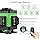 Xkimos Laser Level Green Self Leveling 12 Lines 3x360°Adjustable ...