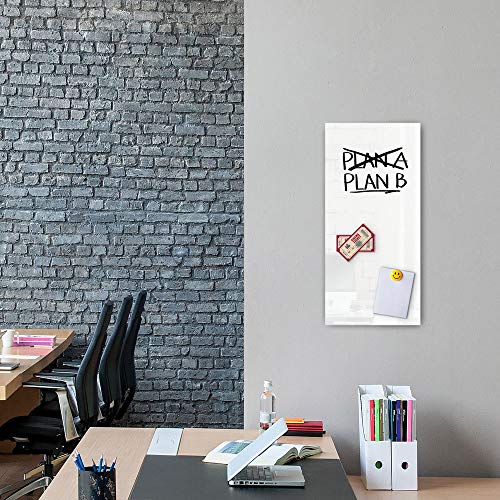 Glas Pinnwand Magnetisch