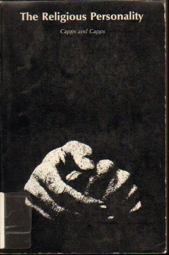 Religious Personality: capps, donald: 9780534660000: Amazon.com: Books