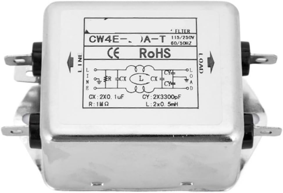 Amazon.com: MeLphi Low Pass Power Filter 220v Single Phase AC Filter ...
