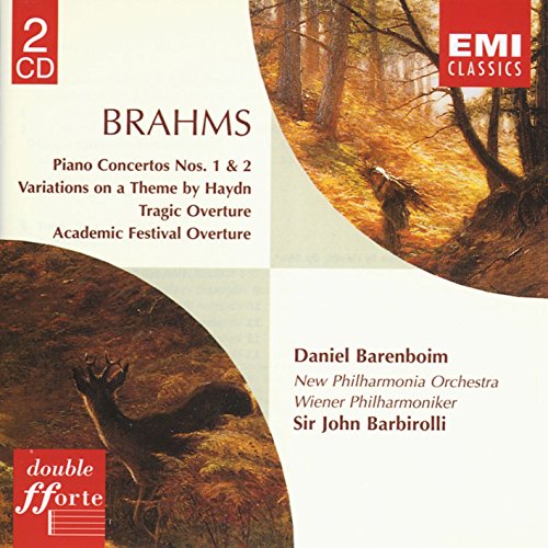 Amazon.com: Brahms: Piano Concertos Nos. 1 & 2, Variation on a Theme by ...