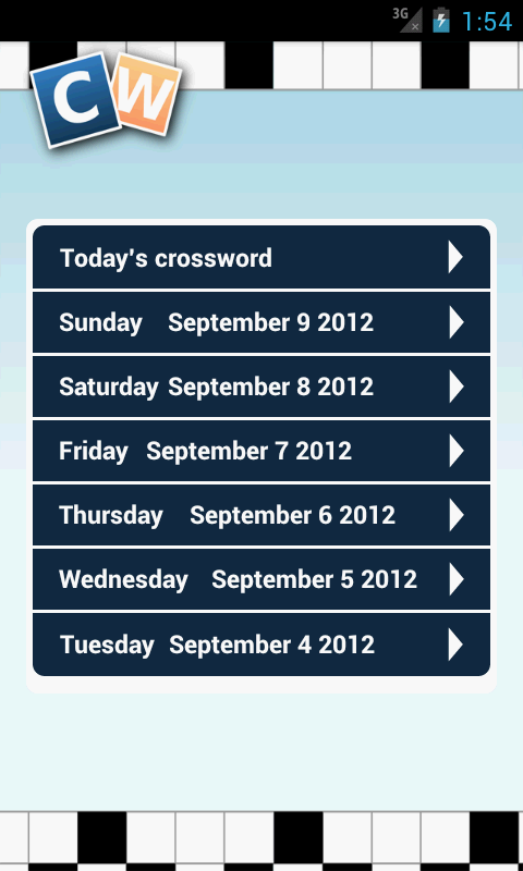 Daily Quick Crossword Puzzles - App on Amazon Appstore