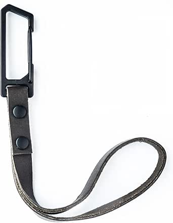 Amazon.com: Exceed Designs LATCH 6" Leather + Titanium Carabiner Wrist ...