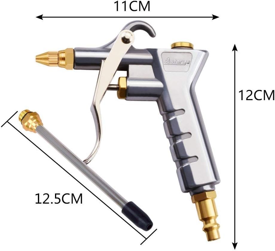 Air Blow Gun Profiwoab Air Cleaning Gun with 1 Air Flow Extension ...