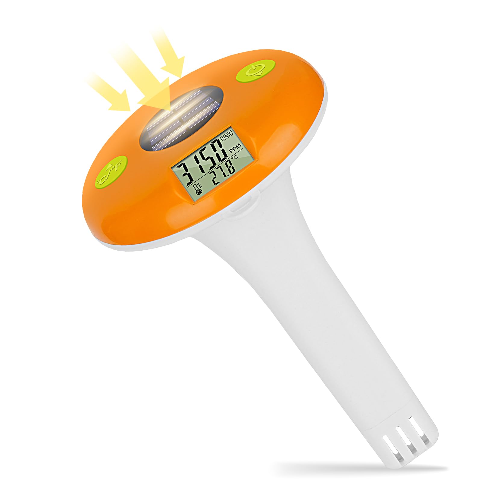 Snapklik.com : UIUZMAR Pool Salt Tester Floating Pool Thermometer ...