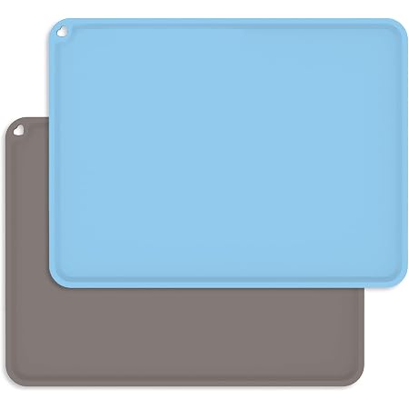 Amazon.com : 4 Packs Kids Silicone Placemat Non Slip Placemat for Kids ...