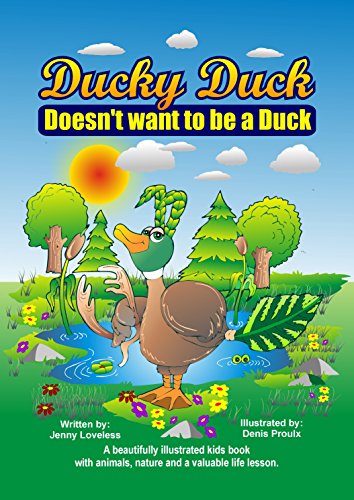 Amazon | Kids Books: Ducky Duck Doesn't want to be a Duck (Short Funny ...