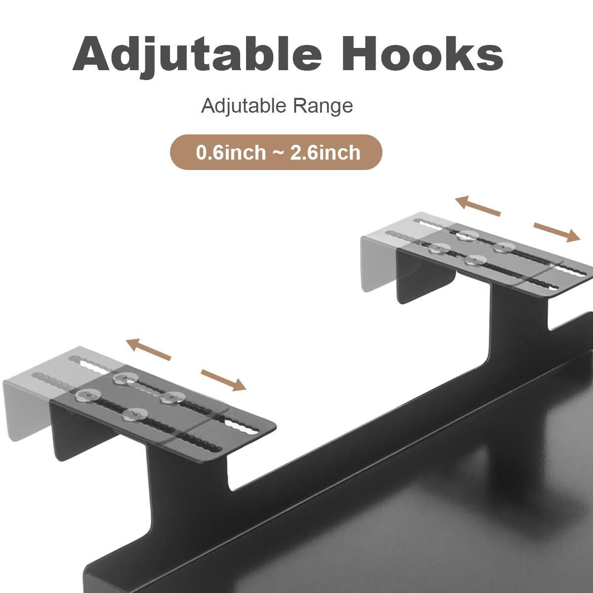 Snapklik.com : Office Cubicle Shelf - 8.3 X 5.5 X 1.7 Storage Organizer ...