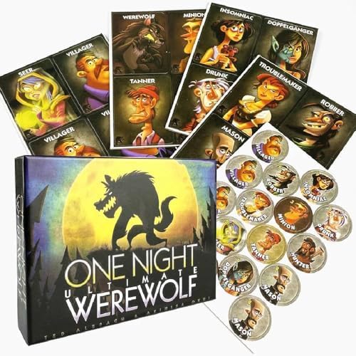 Ultimate Werewolf Game Deluxe Edition Super Villains Expansion Werewolf ...