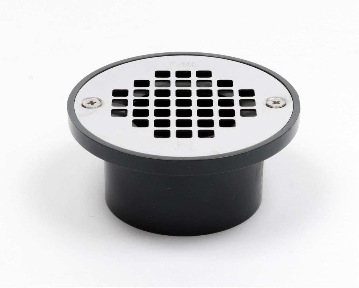 Oatey 2 in. or 3 in. PVC General Purpose Drain with 4 in. Stainless ...