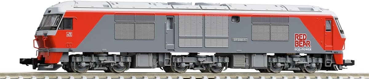 Amazon.com: TomyTEC TOMIX N Gauge JR DF200 Type 0 New Paint 2260 Diesel Locomotive, 1/150 : Arts ...