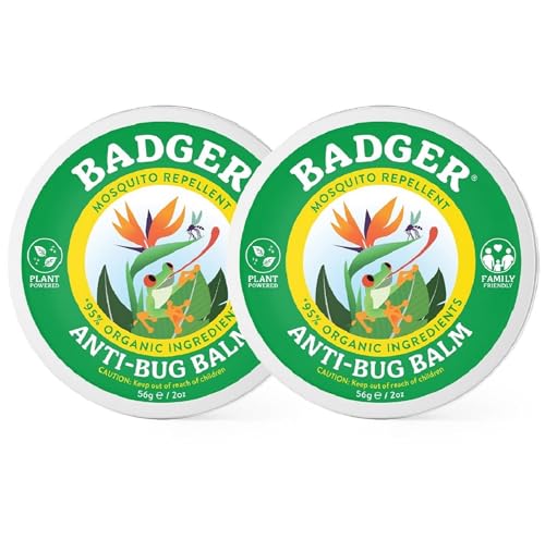 Badger Bug Repellent, Organic Deet-Free Mosquito Repellent with ...