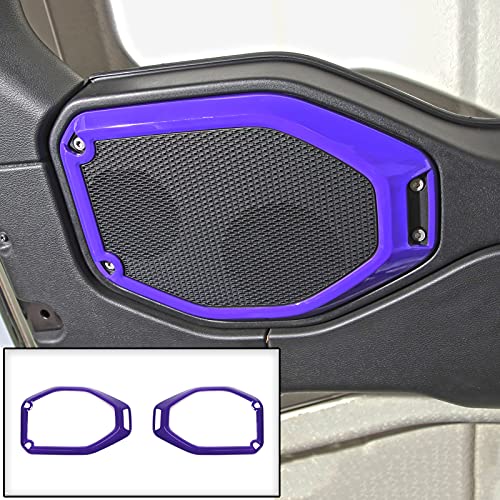 Snapklik.com : Car Top Roof Speaker Frame Trim Cover For 2018-2021 Jeep Wrangler JL JLU Gladiator JT
