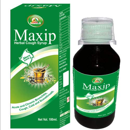Buy MAXIP COUGH SYRUP 100ML TULSI MULETHI SAUNTH Online at Low Prices ...