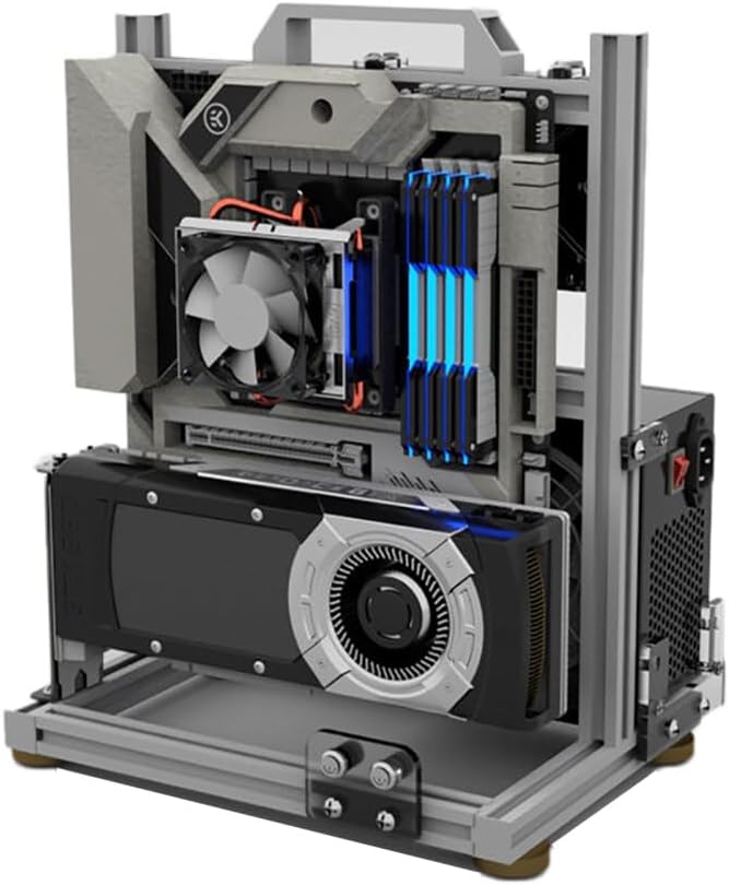 Amazon.com: EDIY PC Test Bench Open Air Computer Case ITX UMATX MATX ...