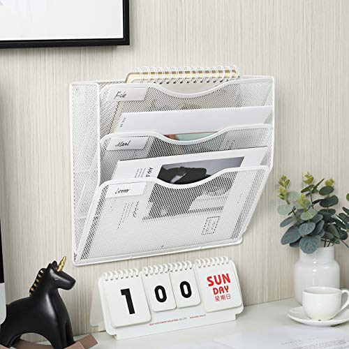 Snapklik.com : EasyPAG Office 3 Pocket Wall File Folder Holder Hanging ...