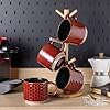 Amazon.com: GBHOME 12 OZ Stackable Coffee Mugs, Ceramic Coffee Cups ...