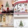 Amazon.com: 37 x 30 Inch Large Christmas Tree Wall Decals DIY Peel and ...