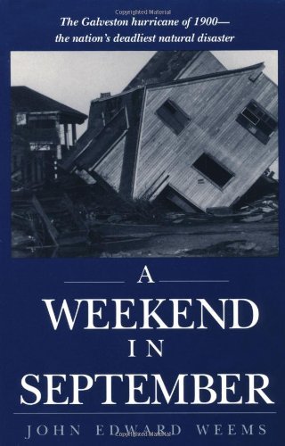 A Weekend in September by John Edward Weems (1988-07-01): John Edward ...