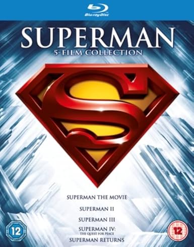 Amazon.com: Superman Complete Collection (5-disc Edition) [Blu-ray ...