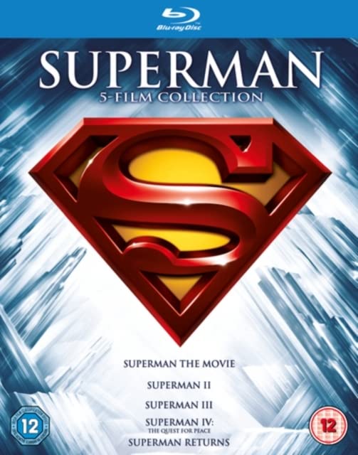 Amazon.com: Superman Complete Collection (5-disc Edition) [Blu-ray ...