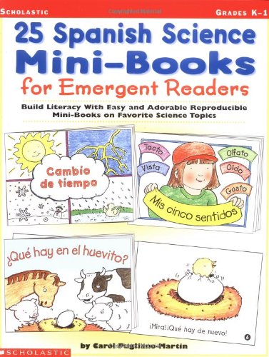 25 Spanish Science Mini-Books for Emergent Readers: Publiano-Martin ...