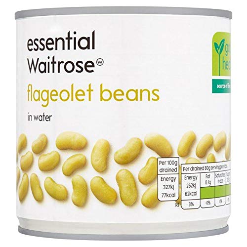 Amazon.com: Flageolet Beans essential Waitrose 400g