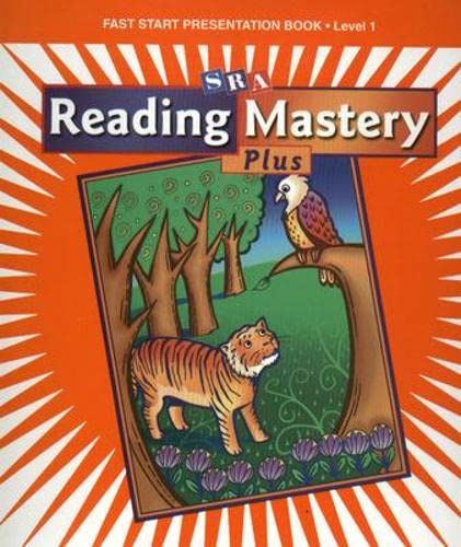 Reading Mastery Plus, Level 1: Language Presentation Book: WrightGroup ...
