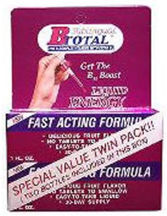 Amazon.com: Sublingual Products B-Total Twin Pack Vitamin, 2 Fluid ...