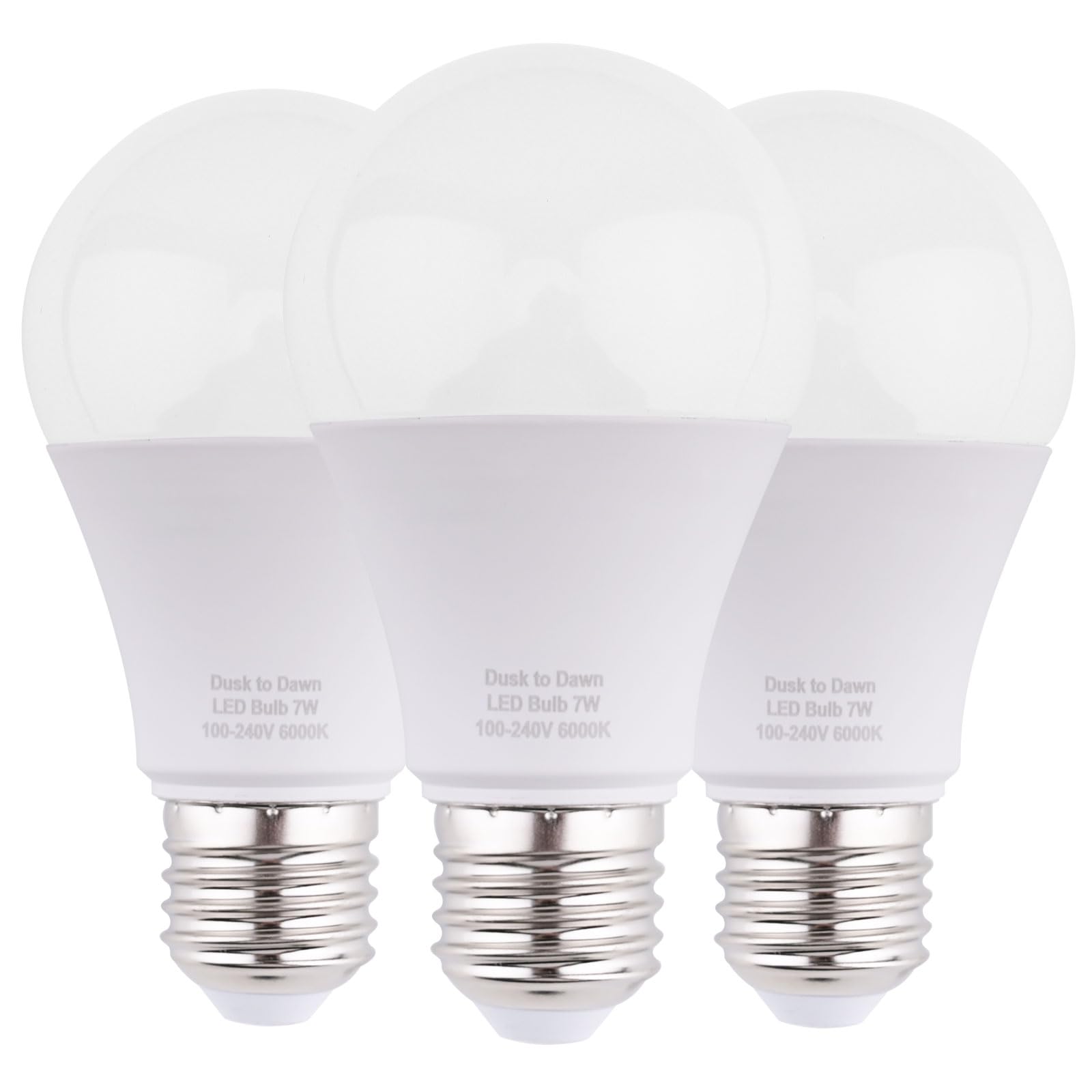Amazon.com: Dusk to Dawn LED Outdoor Light Bulb, 60 Watt Equivalent ...