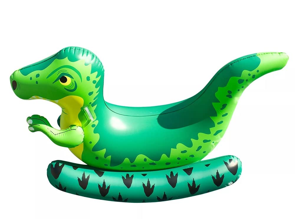 Amazon.com: Member's Mark Novelty Dino Inflatable Ride-On Pool Float ...