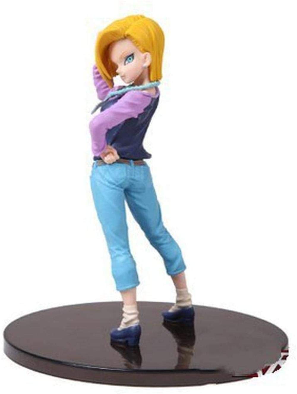 Buy Anime Figures Dragon Ball Android 18 Standing Pose Animated ...