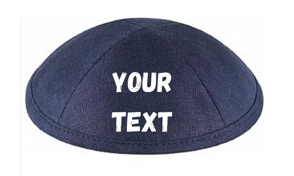 Amazon.com: Personalized Kippah, yarmulke, Jewish Name, Toddler Kippa ...