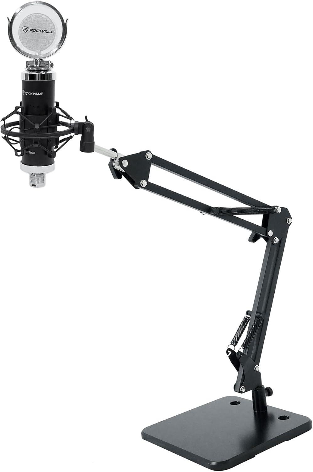 Amazon.com: Rockville RCM03 Pro Studio Recording Condenser Microphone ...