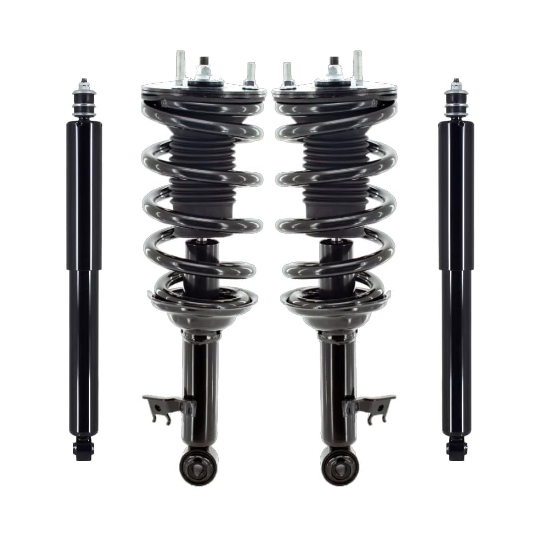 Amazon.com: PM Auto Set 4 Front Quick Complete Strut-Coil Spring-Rear ...