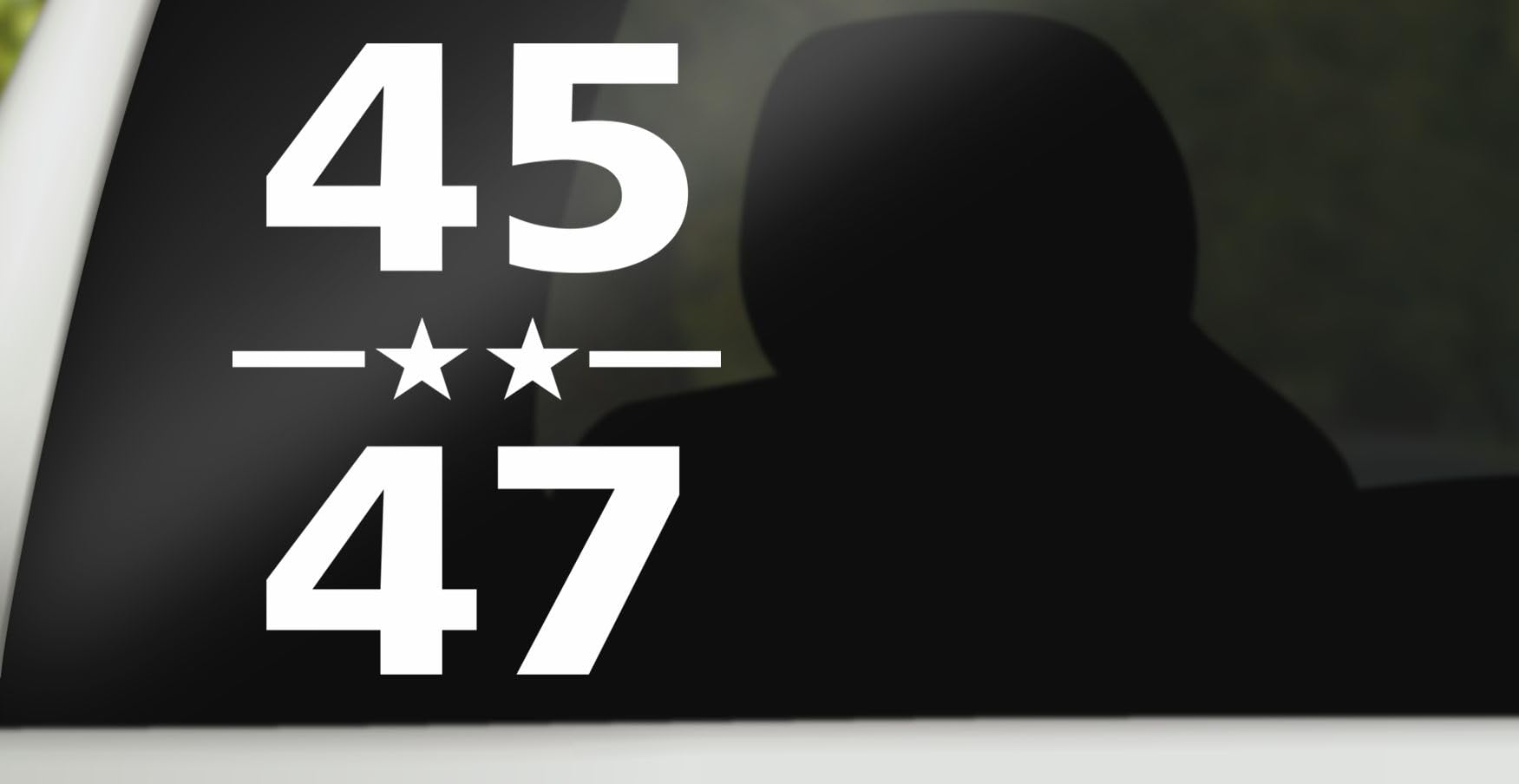 Amazon.com - President Donald Trump 45 47 Decal Vinyl Sticker Auto Car ...