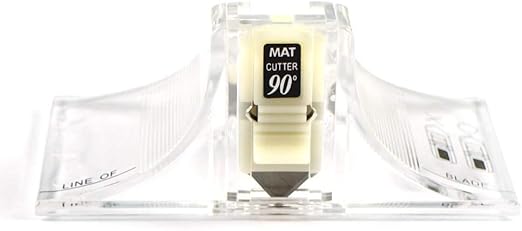Cutter 45 & 90 grados Bevel Mat Board Cutter, con 2 piezas hoja de ...