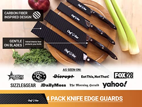 Snapklik.com : Chef Sac Knife Edge GuardsUniversal Knife Cover ...