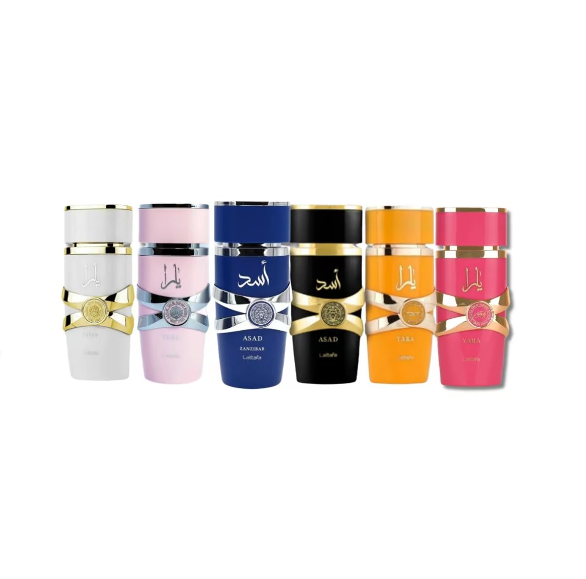 Amazon.com: New Yara Collection - Juego de 6 piezas Eau De Parfum en ...