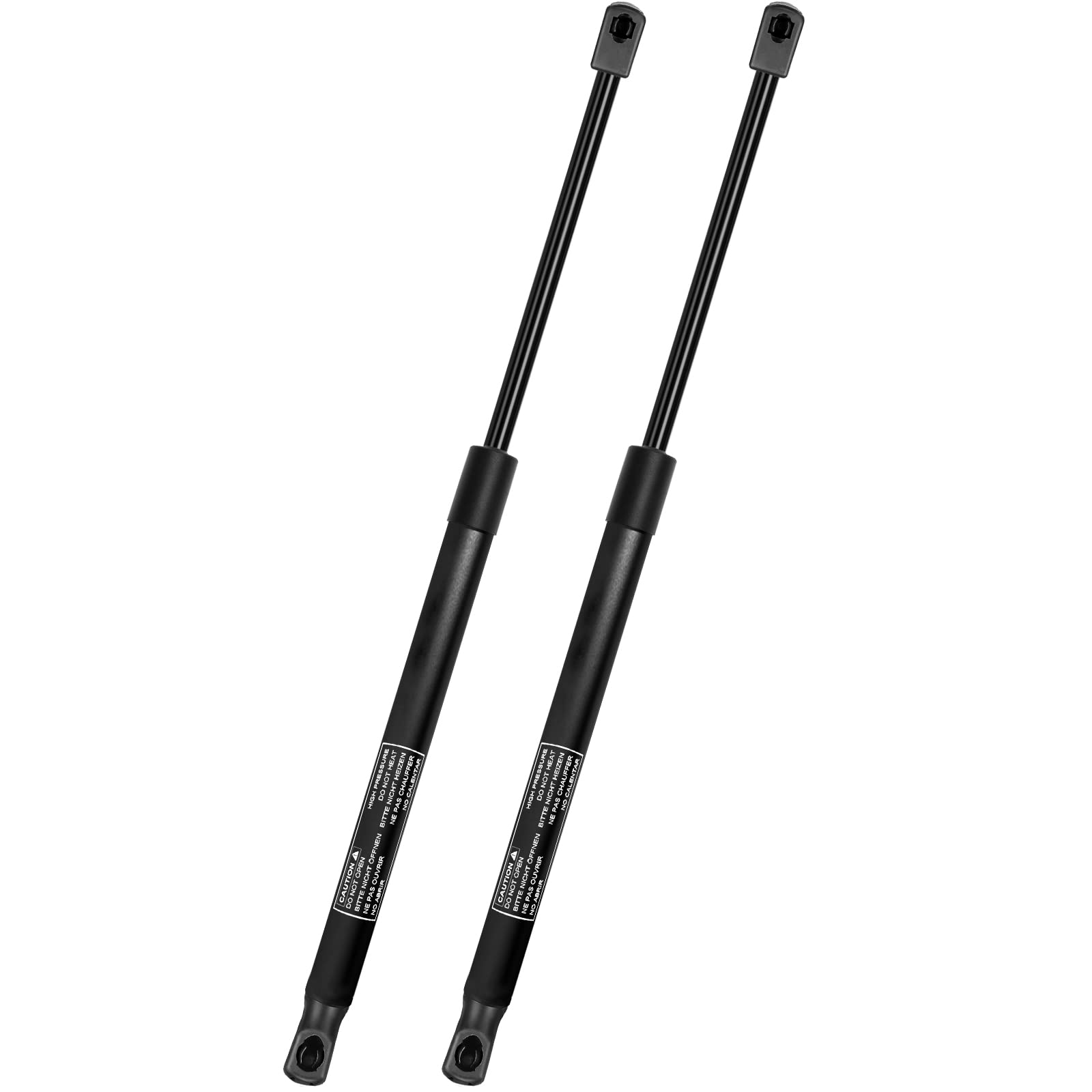 Set of 2 Rear Window Glass Lift Supports Struts Gas Spring Replacement ...
