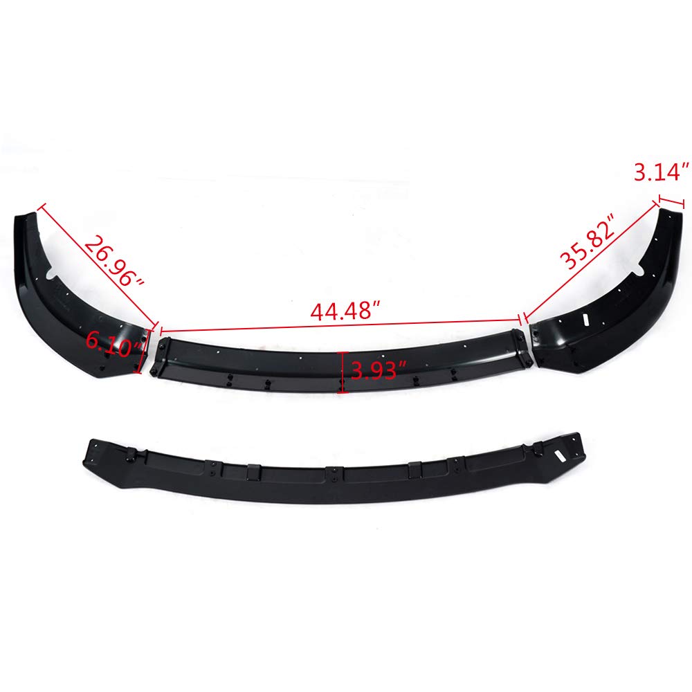 Snapklik.com : CHEDA Front Bumper Lip Splitter Protector, Compatible