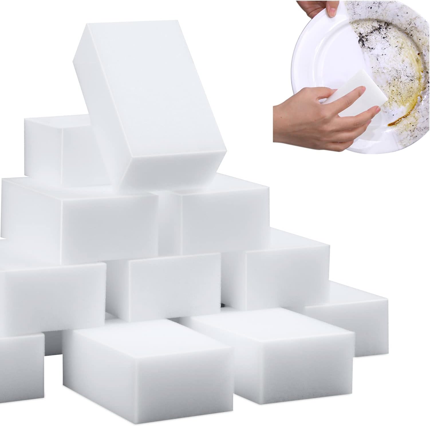 Amazon.com: (20 Pack) Extra Large Eraser Sponge - Extra Thick, Long ...