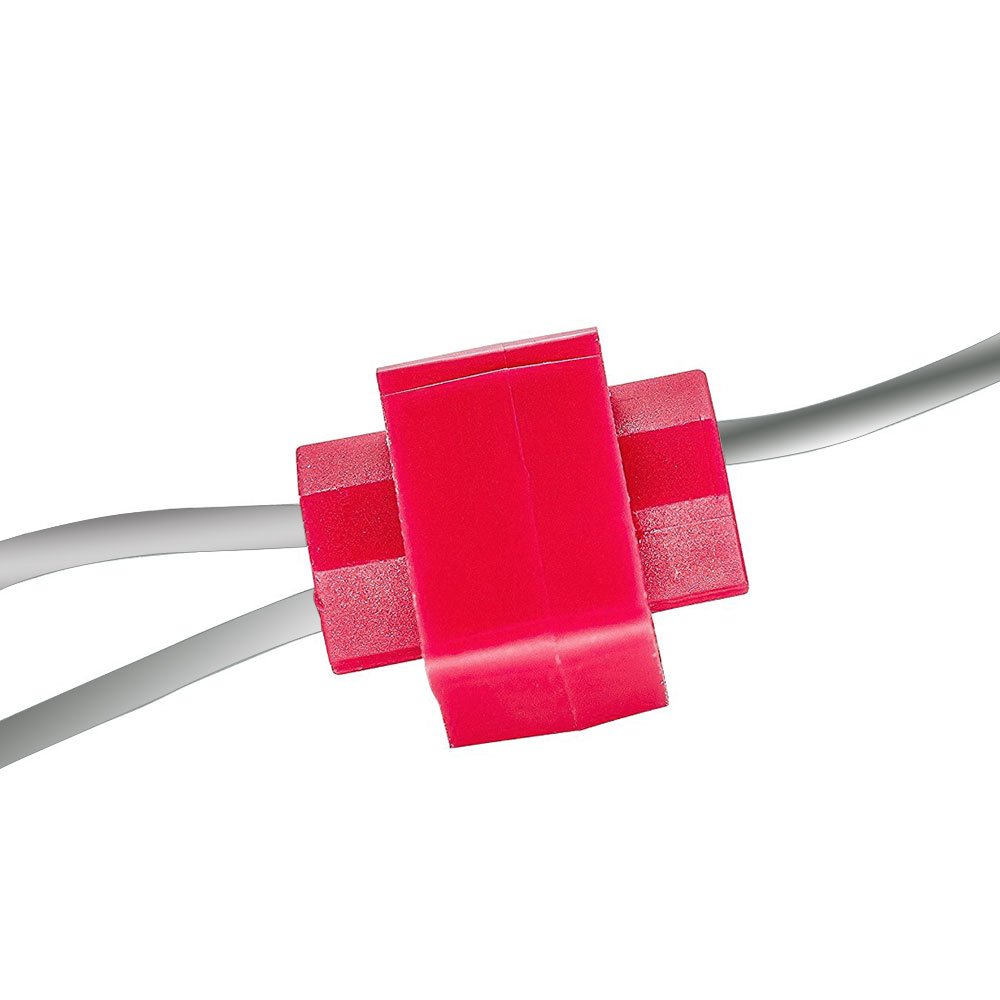 Snapklik.com : Quick Splice Snap Wire Connectors Blue, 100 Pcs 22-18 ...