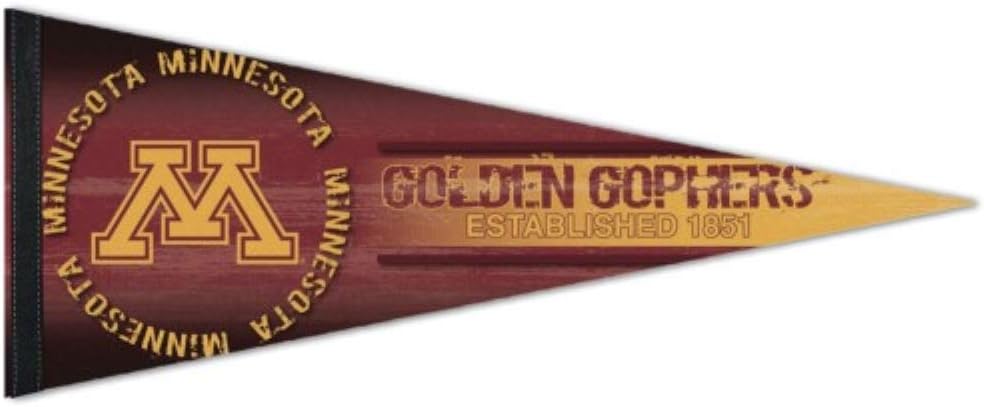 Amazon.com : NCAA University of Minnesota Premium Pennant, 12" x 30 ...