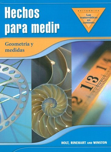 Made to Measure Mic Grade 7: Holt Math in Context: Amazon.co.uk: Hrw ...