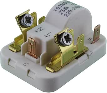 Danfoss Genuine Original Compressor Starting Device Relay with 4.8 mm ...